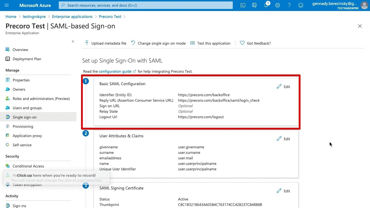 How to Set Up SSO with Microsoft Entra ID