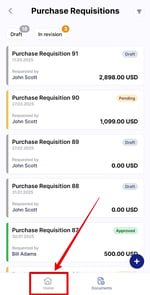 Getting Started with the Precoro Mobile App