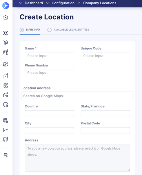 How to Add Locations and Edit Location Information