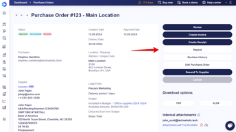 How to Create a Purchase Order
